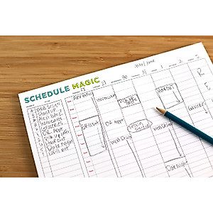 Schedule Magic Time Blocking Planner (Weekly)