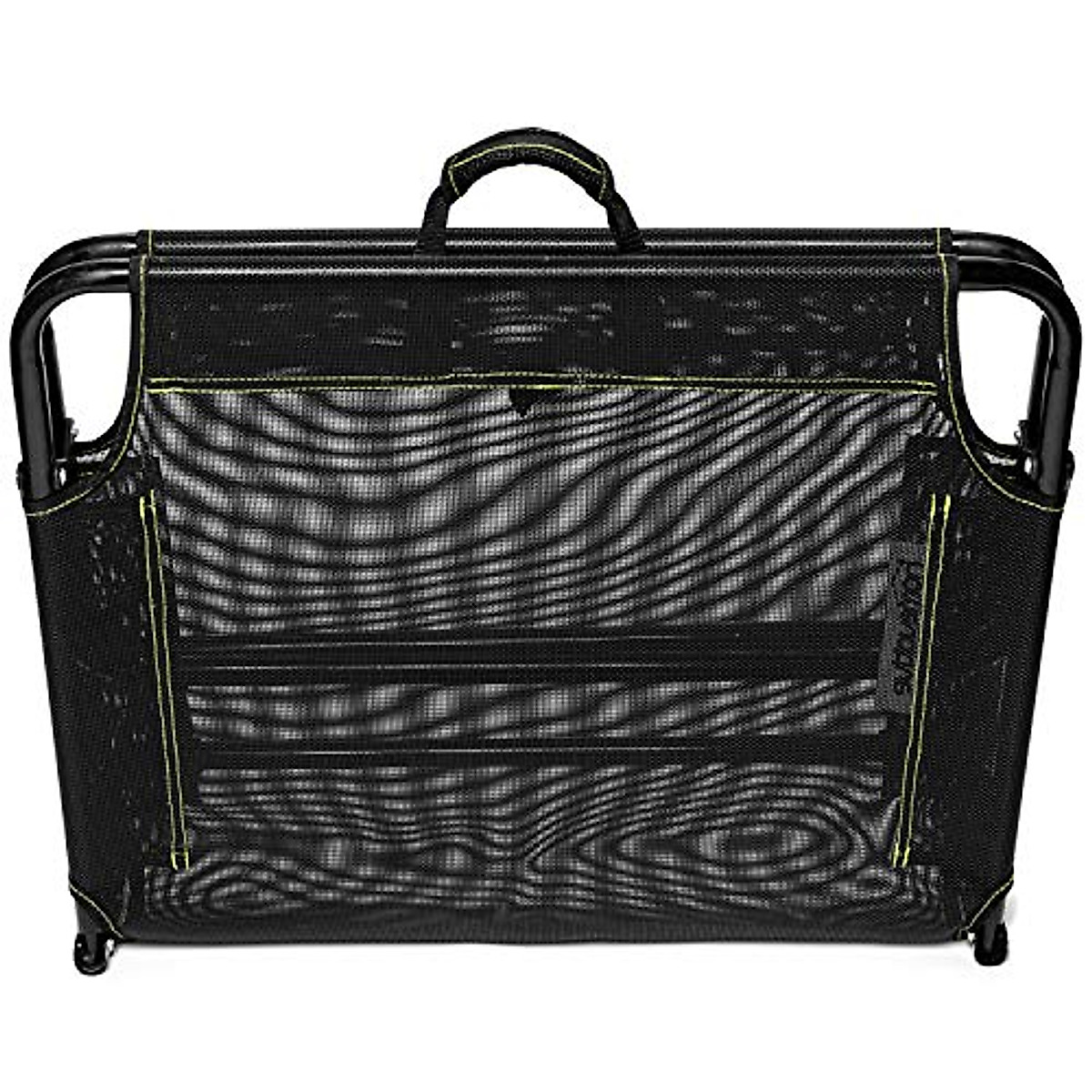 Homevative Folding Elevated Pet Bed, No Assembly, Indoor/Outdoor, Low Profile, Non-Slip Feet, Travel Bag Included. 42" x 24" x 5-1/2"