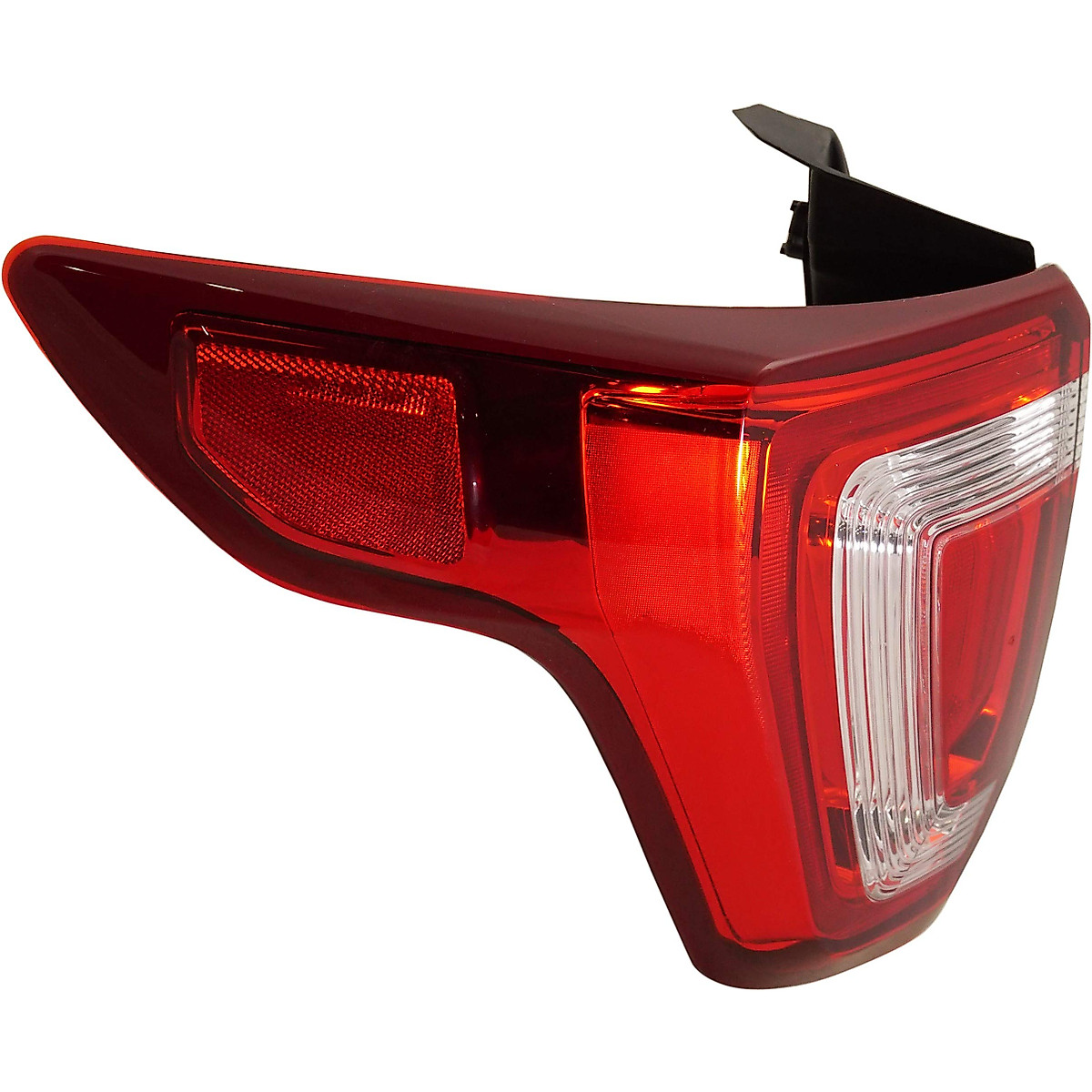 Evan Fischer Driver Side Tail Light Compatible with 2016-2019 Ford Explorer & 2016-2019 Police Interceptor Utility - FO2800251