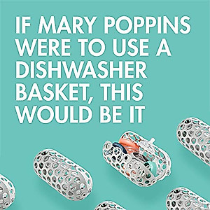 Boon Clutch Dishwasher Basket, Gray