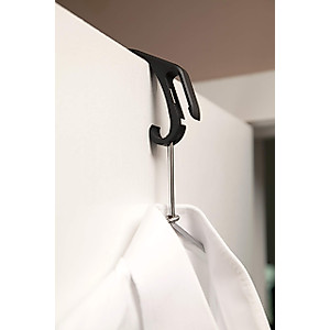 STEAM CLIP Travel Tool Over shower door hook Traveler's Steamer Clip Hook, Over The Door Hanger for Shower, Heavy Duty Clip Hooks for Clothes Bottle Opener & Phone Stand - 1 pack