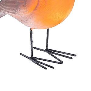 Fishlor Decor Birds Resin Bird, Bird Decor, Decorative Birds Resin Birds, Simulation for Balcony for Garden