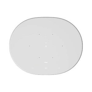 Sonos Move - Battery-Powered Smart Wi-Fi and Bluetooth Speaker with Alexa Built-in - Lunar White (2-Pack)