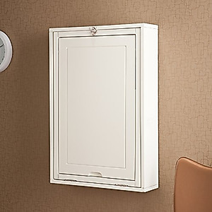 Fold-Out Convertible Desk - Antique White