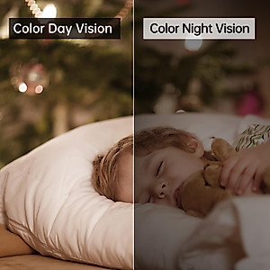 JOOAN 5G/2.4G Dual Lens Security Camera Indoor 2Kx2 PTZ Cameras for Home Security WiFi Surveillance Camera Baby Pet One Touch Call Color Night Cloud SD Card Storage 2 Way Audio Motion Detection Alert