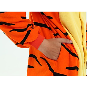 ES UNICO Tigger Onesie for Adult Men Women. Tigger Costume (S)