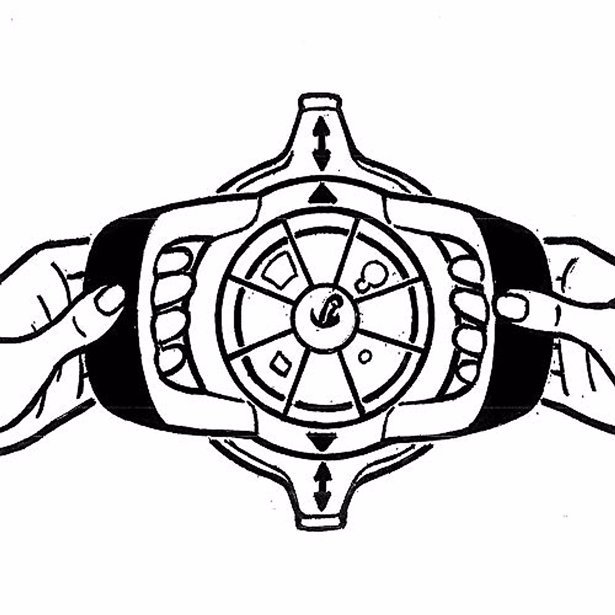 Norpro Grip EZ Fruit Wedger, 8 Sections, Red