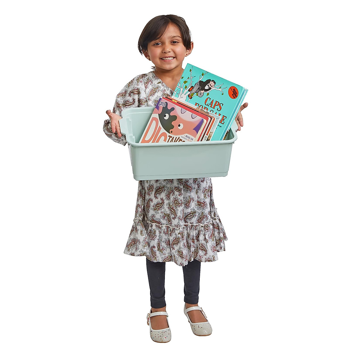 Really Good Stuff Boho Stacking Bins - Set of 6