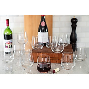 10 Strawberry Street Catering Stemless Wine Glass, Clear