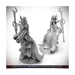 Starfinder Unpainted Miniatures: Necrovite- 32mm Unpainted Plastic Miniatures by Archan Studio - for Kids and Adults Ages 14+