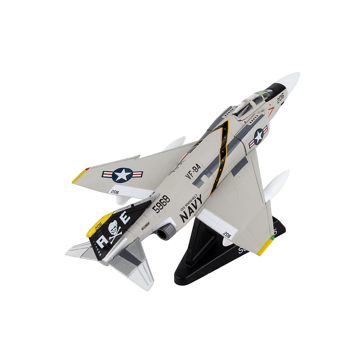 Daron Postage Stamp F4 Phantom II 1/155 Jolly Rogers VFA-84