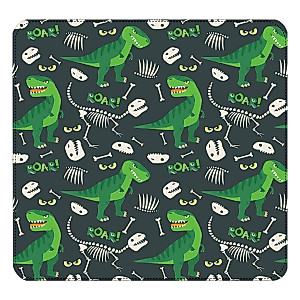 InterestPrint Women's T Rex and Dino Bones Roar Clutch Wallet Handbag for Party Wedding Outdoor Sport