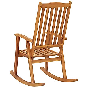 WEHUOSIF Rocking Chair,TV Chair,Coffee Chair,Retro Rocking Chair,Relaxing Rock,Porch Chair,Wooden Rocking Chair,Camping Rocker,Pool Rocker,for Garden, Lawn, Backyard,Indoors, Patio,Solid Acacia Wood
