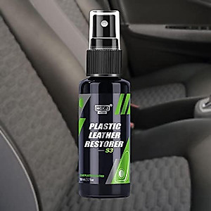 Homyl Generic Car Plastic & Leather Conditioner Restorer Spray Foam Easy to Use Refurbishment Paste - 50ml
