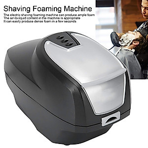 Professional Hot Lather Machine for Shaving Professional Lather Maker for Face Shaving,Hair Salon Electric Shaving Foaming Machine Household Face Grooming Foaming Machine 110-240V(US)