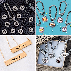 Inspired Silver - German Shepherd Face - Silver Necklace for Women - Circle Pendant Chain Necklace Jewelry Gift with Cubic Zirconia - Women's Necklace Charm with Lobster Claw Clasp