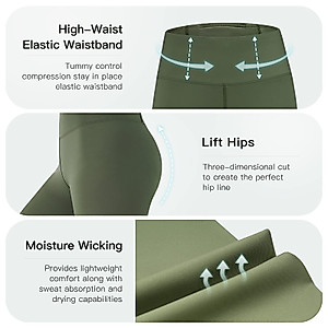 VUTRU Buttery Soft 7/8 Leggings for Women High Waisted Yoga Pants 24" Workout Leggings…