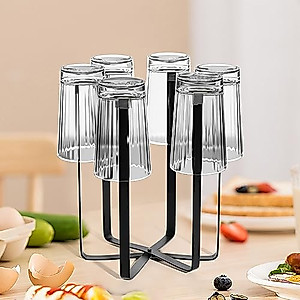 Cup Drying Rack, Water Bottle Drying Rack，Reusable Bag Drying Rack，Plastic Bag Drying Rack on The Countertop