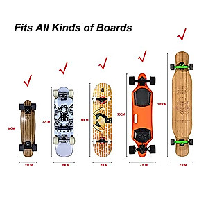 YS Sport Longboard Skateboard Sling Shoulder Carrier Backpack Shoulder Carry Strap