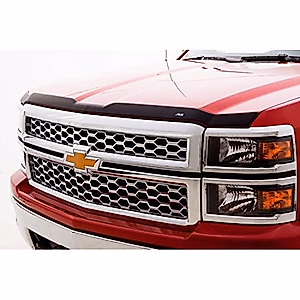 Auto Ventshade [AVS] Aeroskin Hood Protector | 2011 - 2014 Chevrolet Silverado 2500HD, 3500HD, Low Profile/Flush - Smoke | 322030