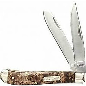 Old Timer Gunstock Trapper Knife 2 Blade 94OT12