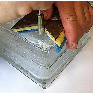 DrillGlass Diamond Core Drill Bits, 5 Pack of 1/2 Inch Fits Your Dremel Tool Drill Glass Tile and Stone, 12DCB 5