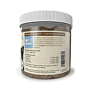 Pet Naturals Calming for Medium and Large Dogs, 30 Chicken Flavored Chews - Works in 30 Minutes, Anxiety Relief for Dogs, Vet Recommended