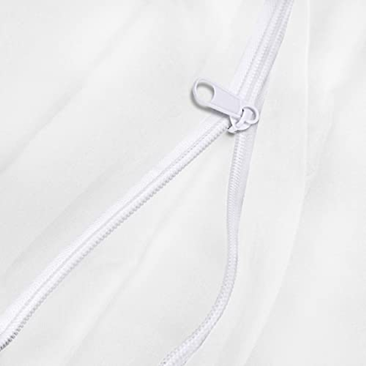 Utopia Bedding Duvet Cover King Size Set - 1 Duvet Cover with 2 Pillow Shams - 3 Pieces Comforter Cover with Zipper Closure - Ultra Soft Brushed Microfiber, 104 X 90 Inches (King, White)