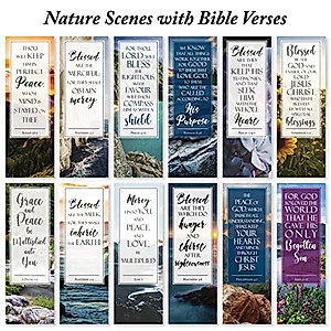 JBH Creations Blessings from Scripture Bible Verse Bookmarks - Pack of 48
