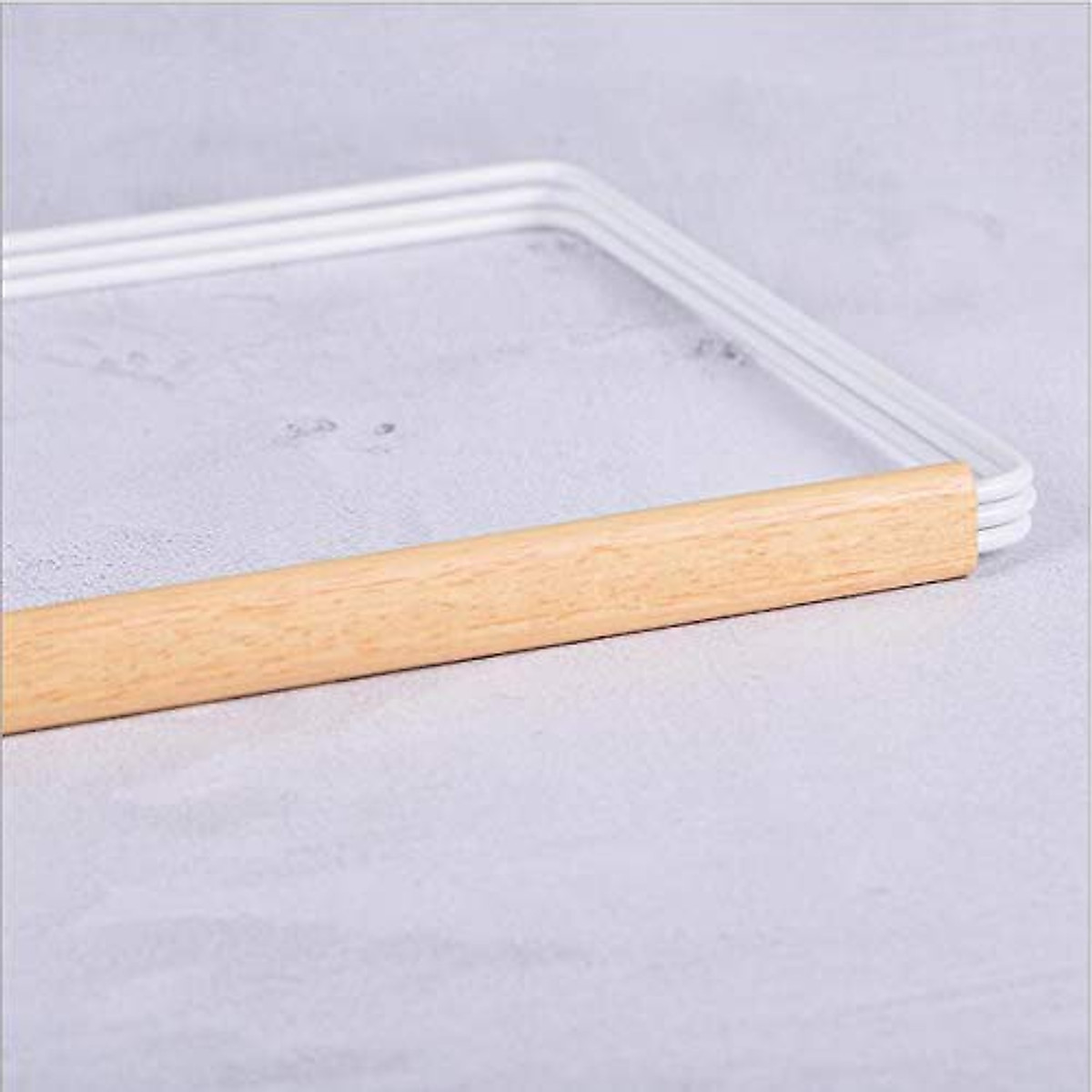 Yizhichu1990 Kitchen Bathroom Punch-Free Folding rag Stand Towel Rack Holder,Top Vertical Rail Dishcloth Storage Rack