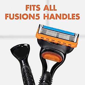 Gillette Fusion5 Razor Refills for Men, 2 Razor Blade Refills