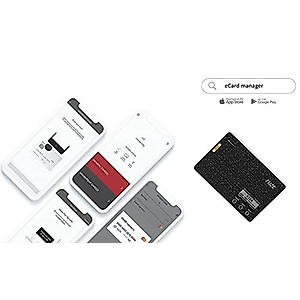 Fuze Card Membership | All-in-One Membership Card / e-membership card /Card-shaped digital minimalist wallet | loyalty card holder wallet | 0.03 inch ultra slim | DOES NOT SUPPORT EMV (IC Chip)