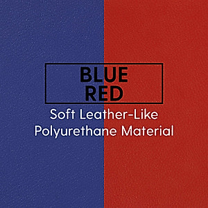 Factory Direct Partners 12365-BLRD SoftScape Playtime Step and Slide Climber for Infants and Toddlers, Colorful Beginner Soft Foam Structure for Indoor Active Play (2-Piece Set) - Blue/Red