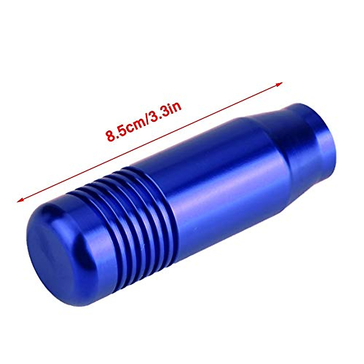 xuuyuu Gear Shift Knob,Aluminum Alloy Car Manual Gear Shift Knob 8.5cm Handle Shifter Head for Toy-OTA Hon-da Shifter Head Replacement (Blue)