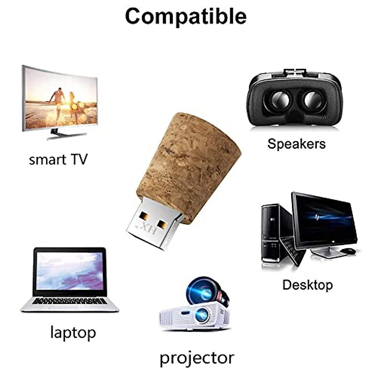 SBR USB Flash Drives , 8GB / 16GB / 32GB / 64GB Waterproof Cute Novelty Silicone USB 2.0 USB Flash Memory Stick Data Storage Pendrive Thumb Drives (64GB, Floating Bottle)