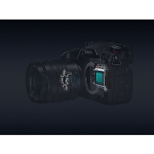 Panasonic LUMIX GH5M2, 20.3MP Mirrorless Micro Four Thirds Camera with Live Streaming, 4K 4:2:2 10-Bit Video, Unlimited Video Recording, 5-Axis Image Stabilizer DC-GH5M2 (Renewed)