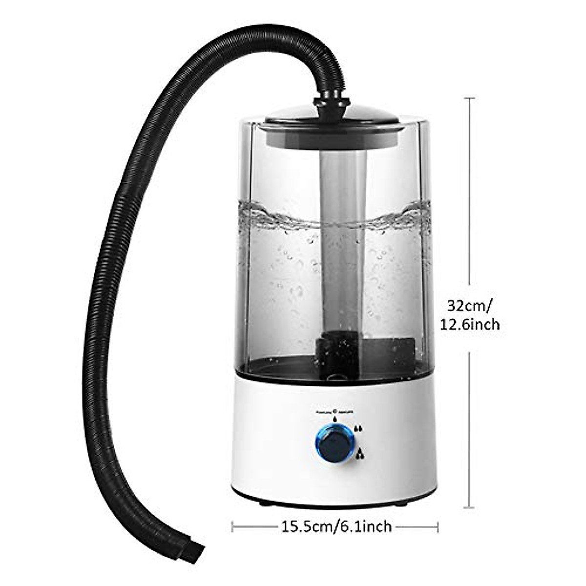 CALIDAKA Reptile Humidifier Pet Supplies Reptile Humidifier/fogger Reptile Fogger with Extension Tube 4l Large Tank Suitable for A Variety of Reptiles Amphibians