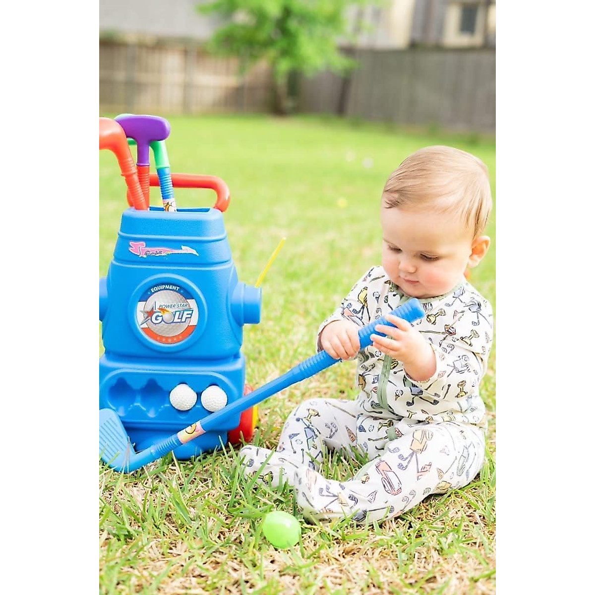 Mud Pie Baby Boy Sleeper, Golf, 3 Months