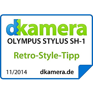 Olympus SH-1 16 MP Digital Camera (Silver) - International Version (No Warranty)