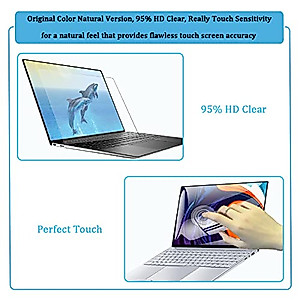 YINOVEEN 2 Pack Matte Anti-Glare Screen Protector for Dell Inspiron 14 Plus 7420 7425 7430, Aspect Ratio 16:10 Laptop, Anti Glare Screen Shield (not fit 16:9)