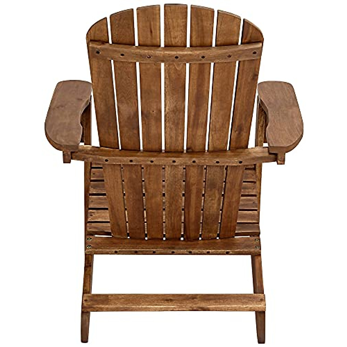 Teal Island Designs Cape Cod Natural Wood Adirondack Chairs Set of 2