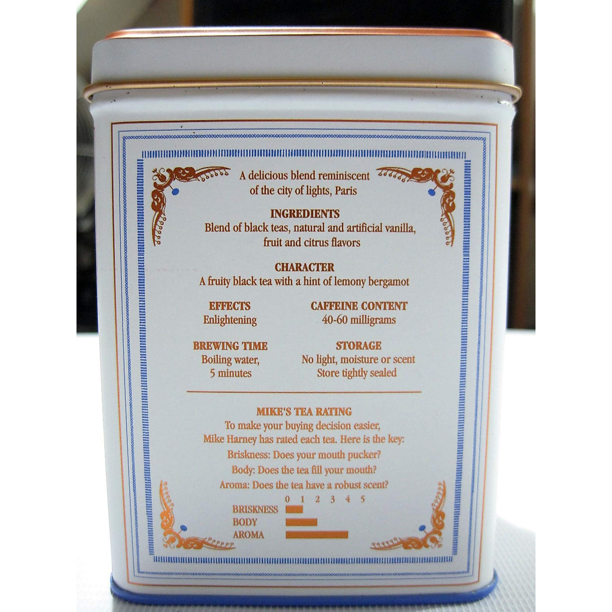 Harney & Sons Black Tea, Paris, 20 Sachets (Pack of 2)