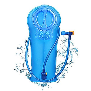 Unigear Hydration Water Bladder Reservoir BPA Free and Taste Free for Backpacking, Biking, Hiking and Camping (Blue, 2L)