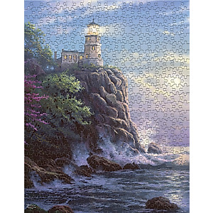 Ceaco - 8 in 1 Multipack - Thomas Kinkade - (2) Round 300 Piece, (4) 550 Piece, (1) 750 Piece (1) 1000 Piece Jigsaw Puzzles