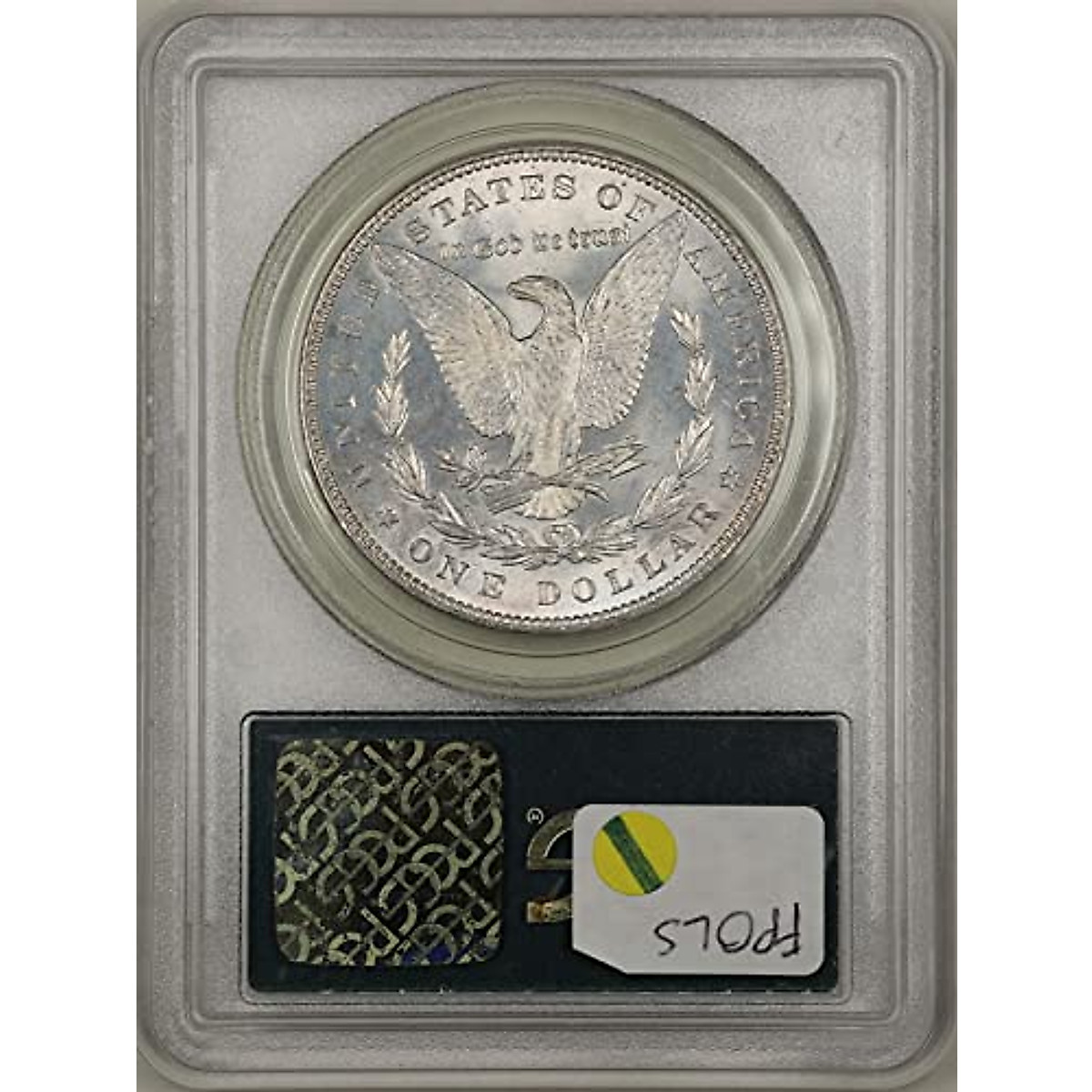 1887-P MS65 Morgan Silver Dollar Graded by PCGS