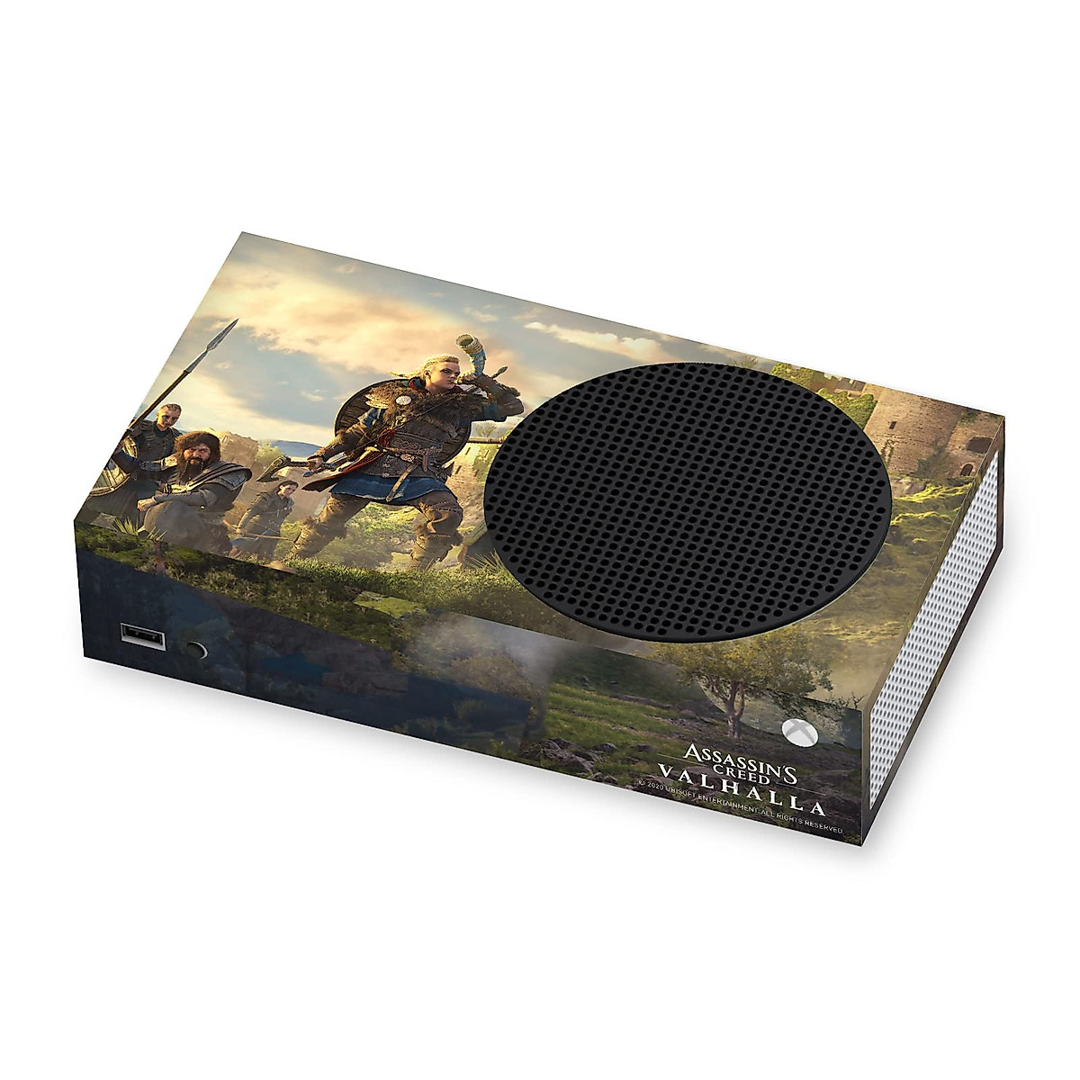 Head Case Designs Officially Licensed Assassin's Creed Female Eivor Raid Leader Valhalla Key Art Vinyl Sticker Gaming Skin Decal Cover Compatible with Xbox Series S Console