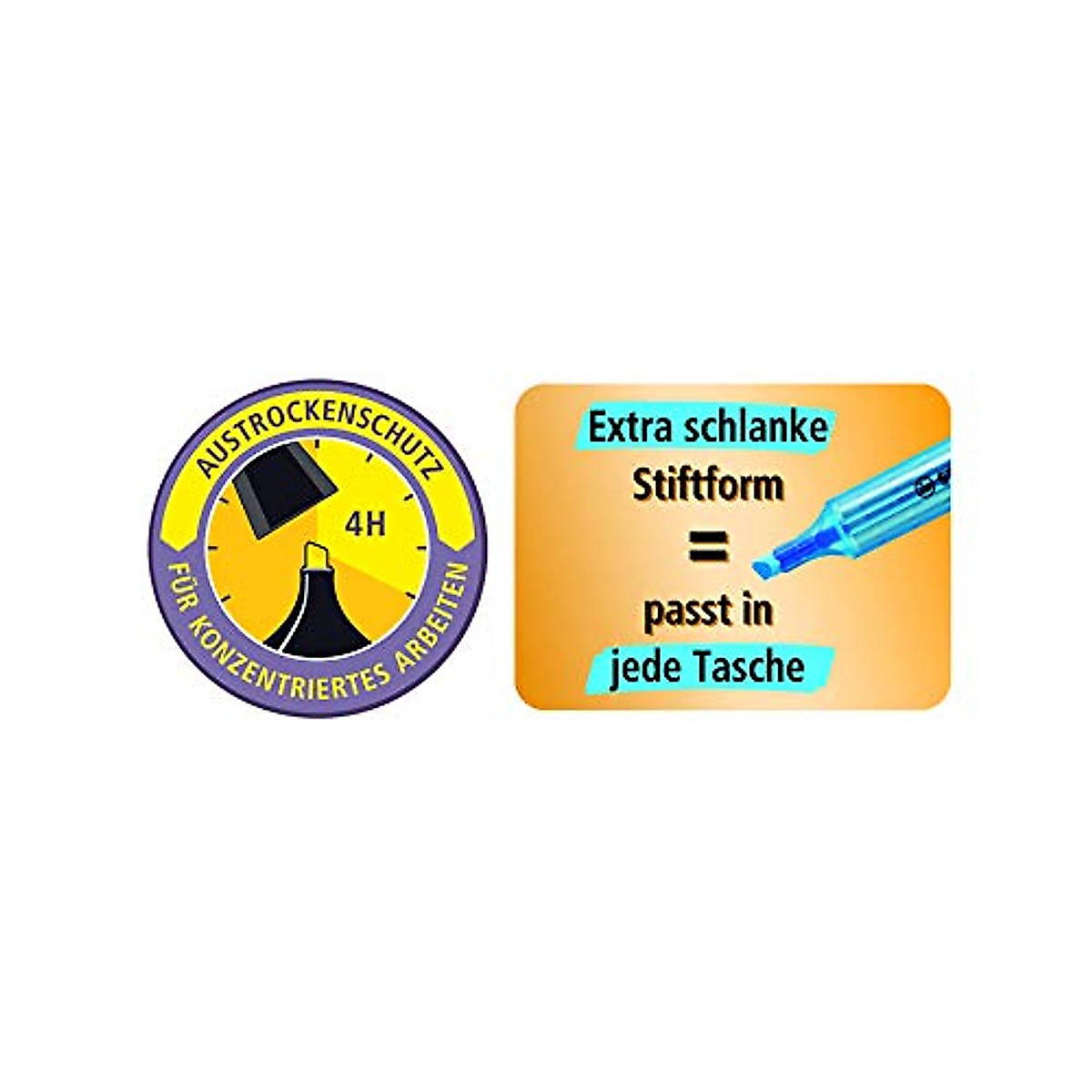 Stabilo swing cool highlighters - 4-pack