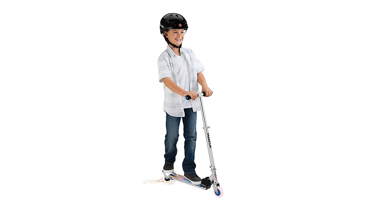 Razor Spark Ultra Scooter - Bright Blue Fun for Kids