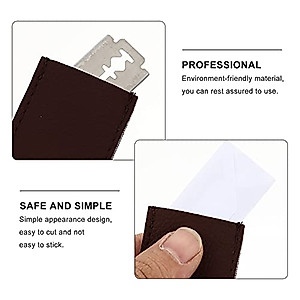 Luxshiny Sourdough Lame Blade Knife 1 Set Bread Lame Tool Set Stainless Steel Bread Bakers Slasher Tool Hand Crafted Dough Scoring Knife Cutter with Replacement Blades Cover Cutter Cover