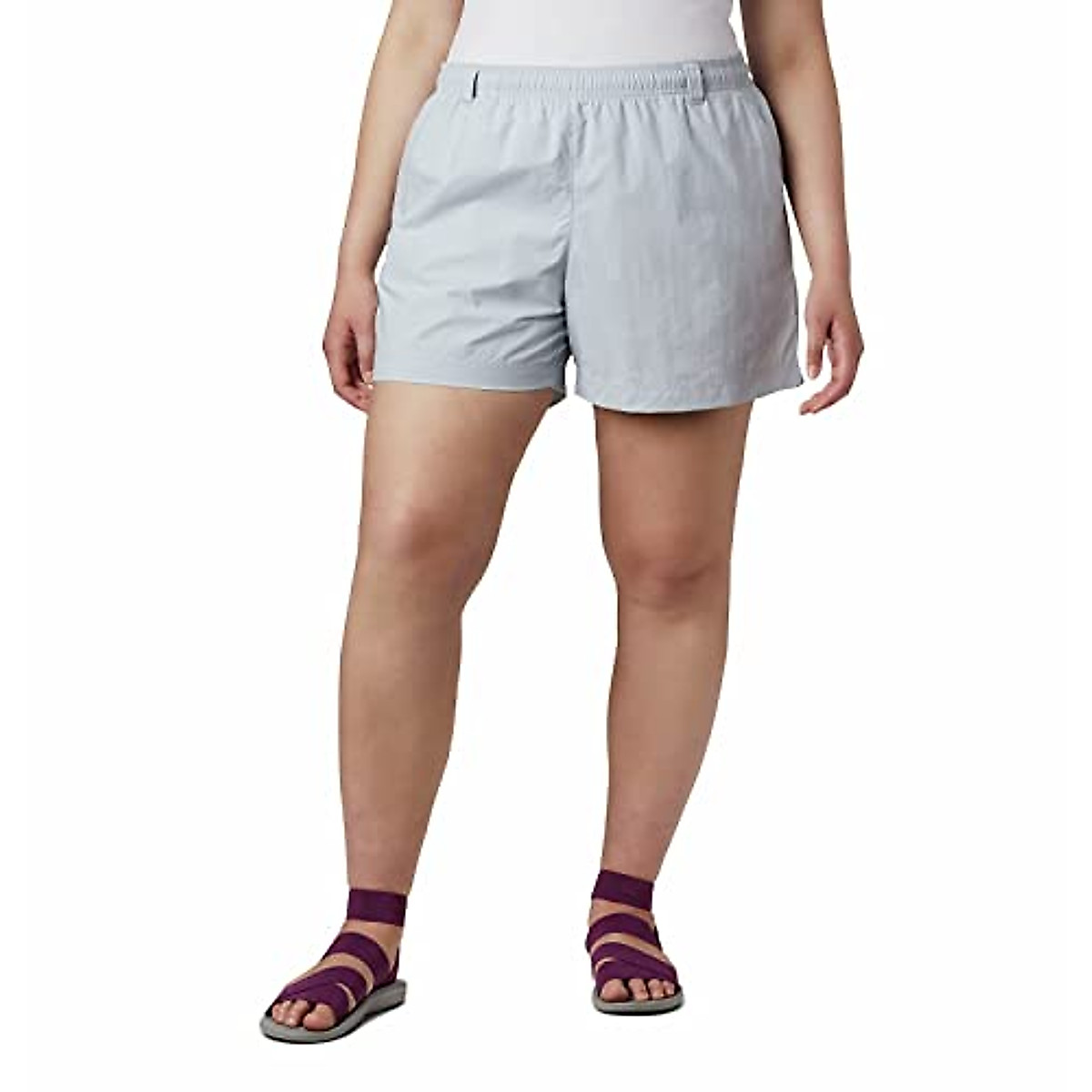 Columbia Women's Standard W Backcast Water Short, Cirrus Grey, Medium